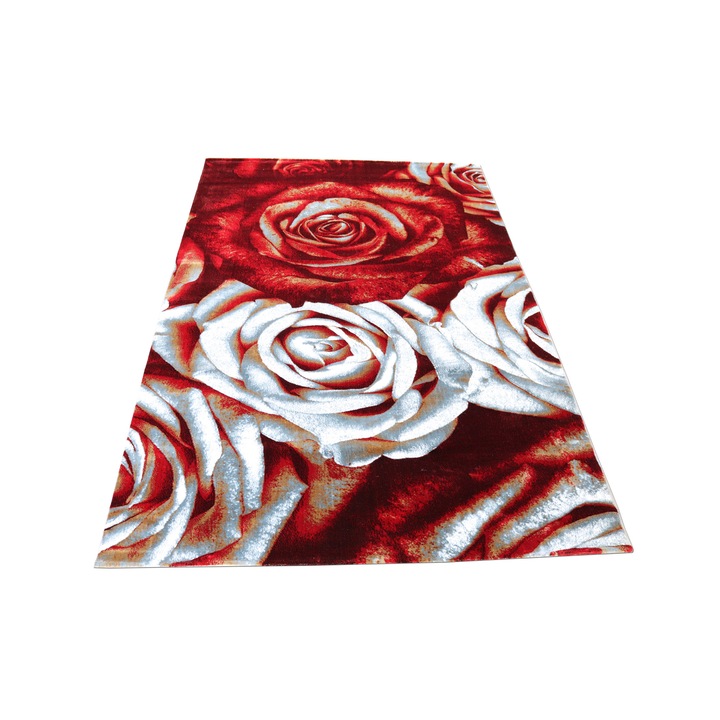 Covor Gold COLLECTION 200x300 cm -0843 rosu/gri - eMAG.ro