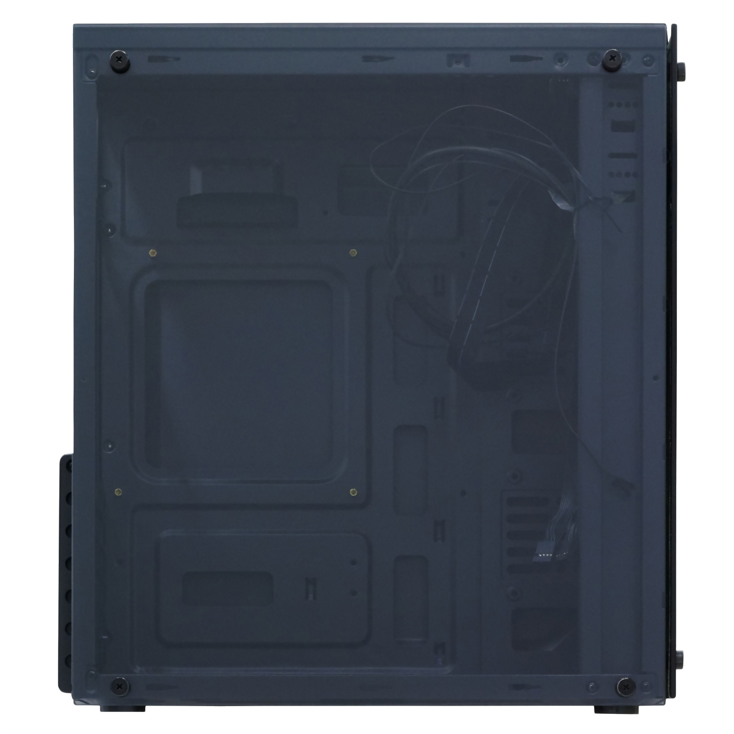 Кутия Spacer Light, Mini Tower, ATX, Без захранване, Black - eMAG.bg