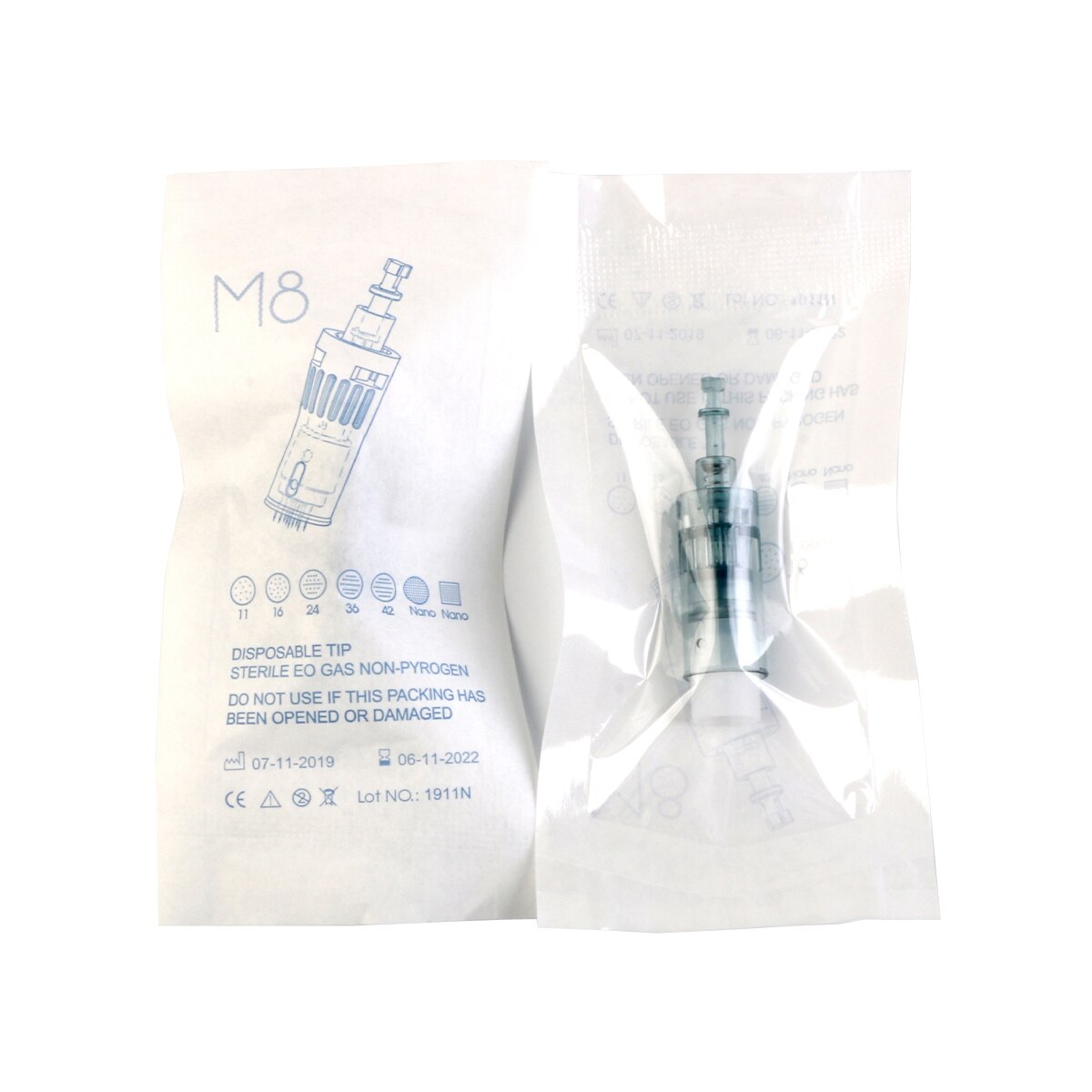 Cartus de unica folosinta 16 ace, sigilat, pentru Dermapen Dr. Pen ...