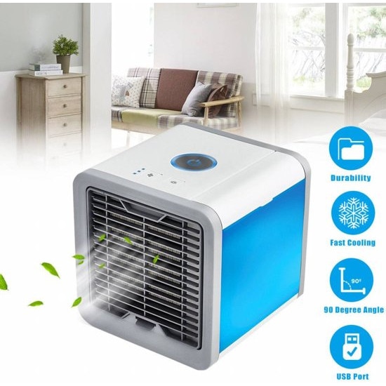 Mini Racitor aer portabil, ARCTIC AIR COOLER DK-7048, 3 functii (racire ...