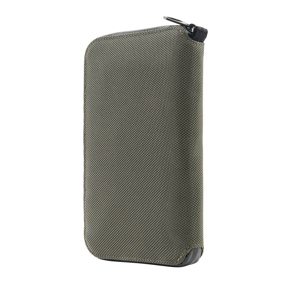 Incase Travel Passport Zip Wallet - елегантен кожен портфейл (сив ...
