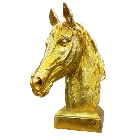 Statueta decorativa, Cap de cal, 40 cm, XY801D - eMAG.ro