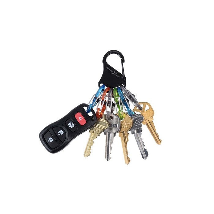 Breloc Nite Ize Plastic S-Biner KeyRack Locker - eMAG.ro