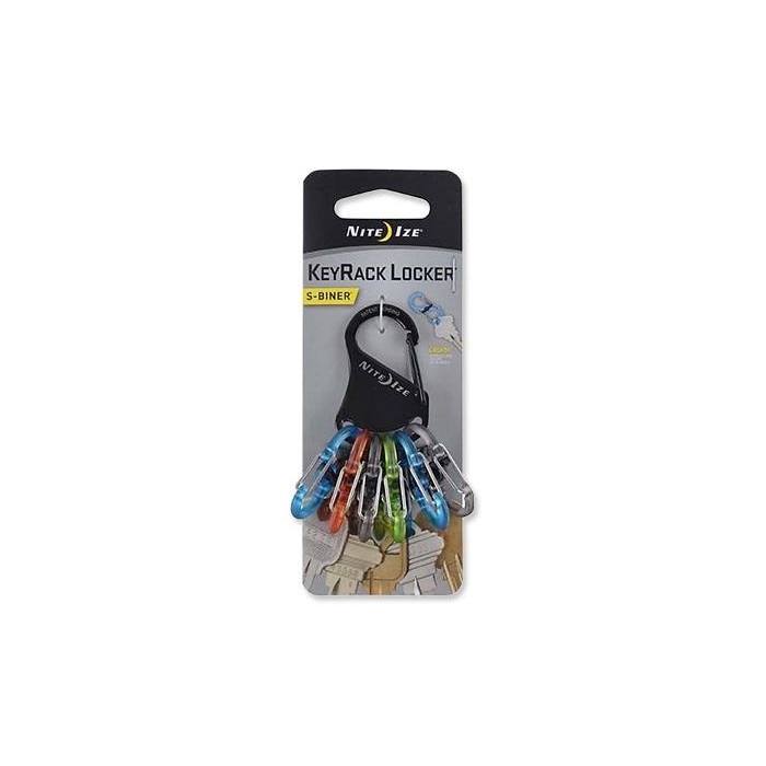 Breloc Nite Ize Plastic S-Biner KeyRack Locker - eMAG.ro