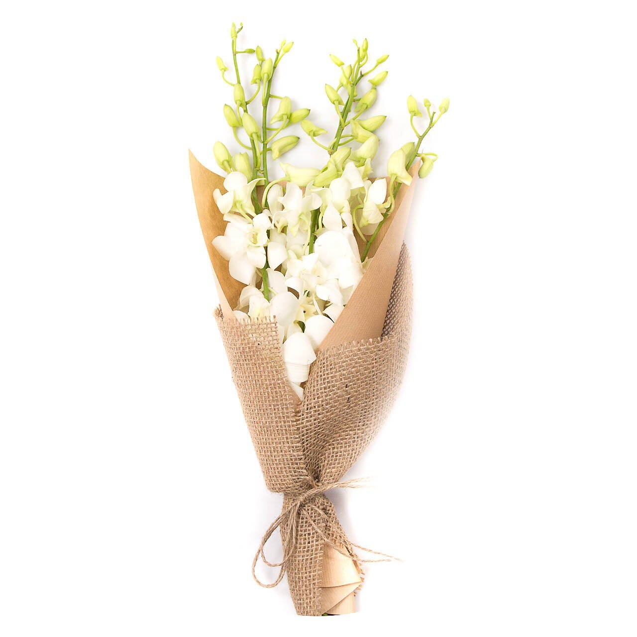 Buchet dendrobium alb - eMAG.ro