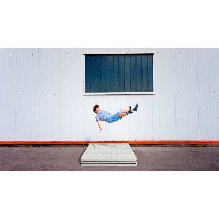 Saltea reversibila ISLEEP BodyRest, 160x200x21cm, antibacteriana ...