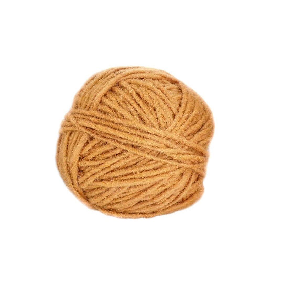 Fir tors, Inia Dinia, 100% lana, galben mustar, 100m - eMAG.ro