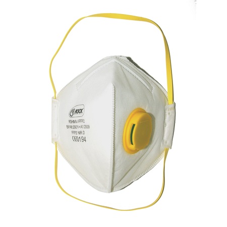 Set masti de protectie respiratorie pliabila cu supapa, FFP2 (2 bucati ...