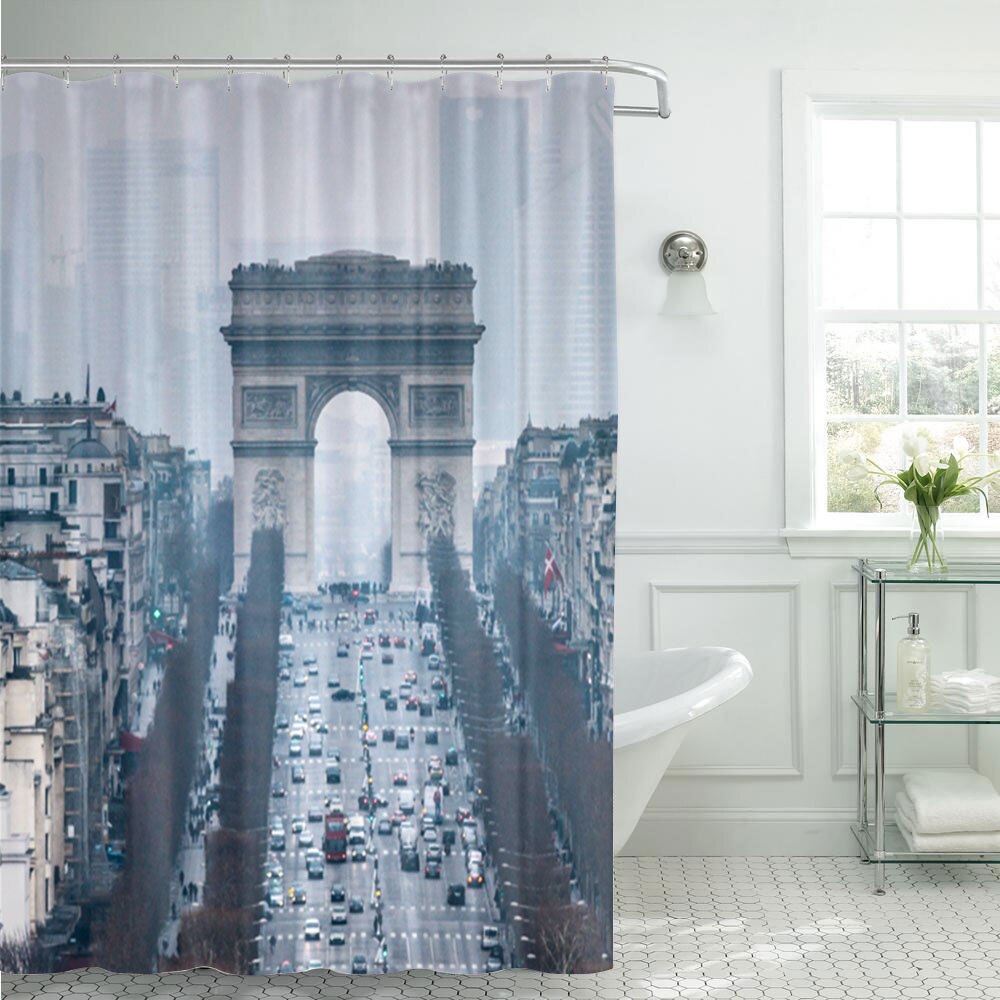 Perdea Dus, Cada, pentru Baie, Heartwork, Arcul de Triumf Paris Franta ...