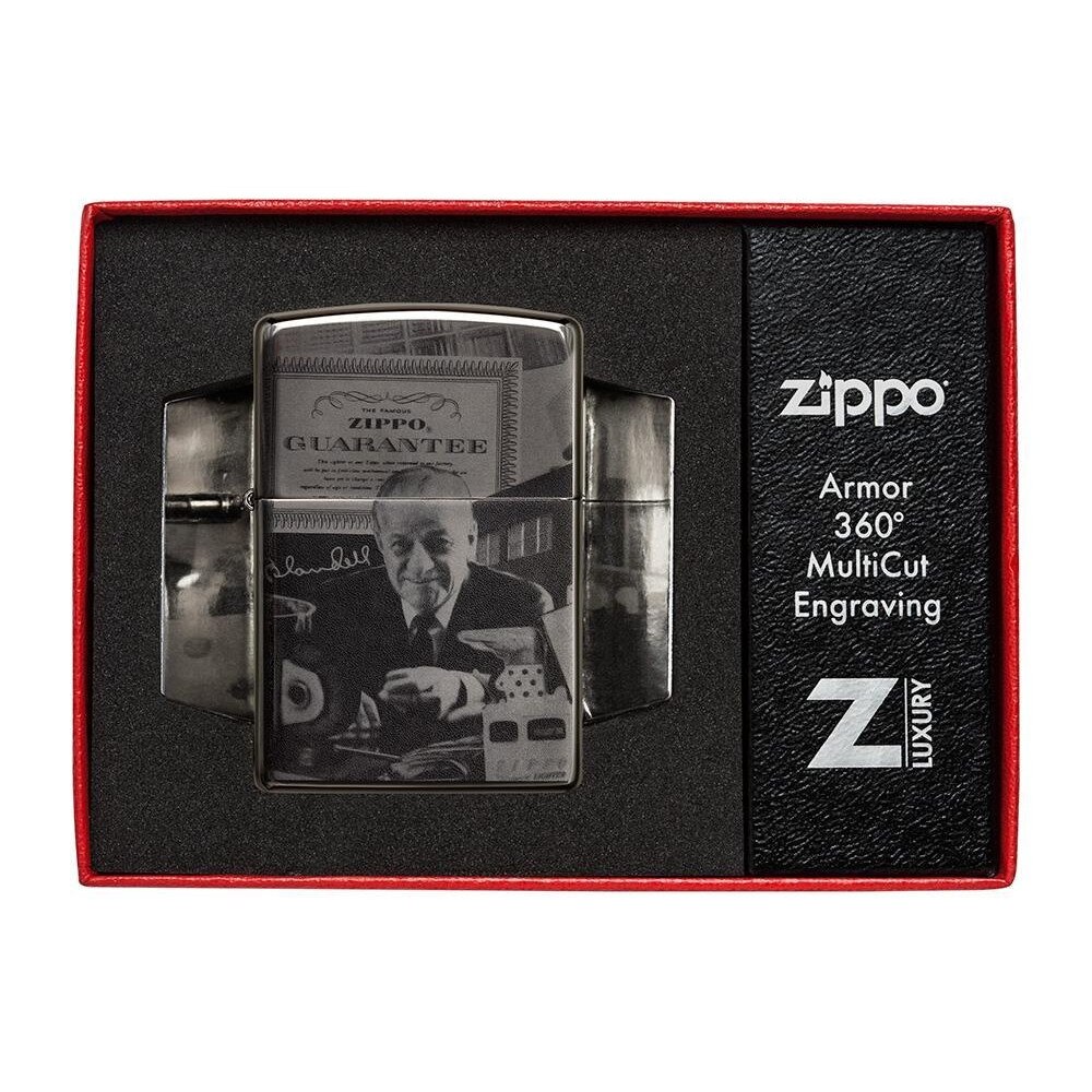Bricheta Zippo George Blaisdell 125th Birthday 49134 - eMAG.ro