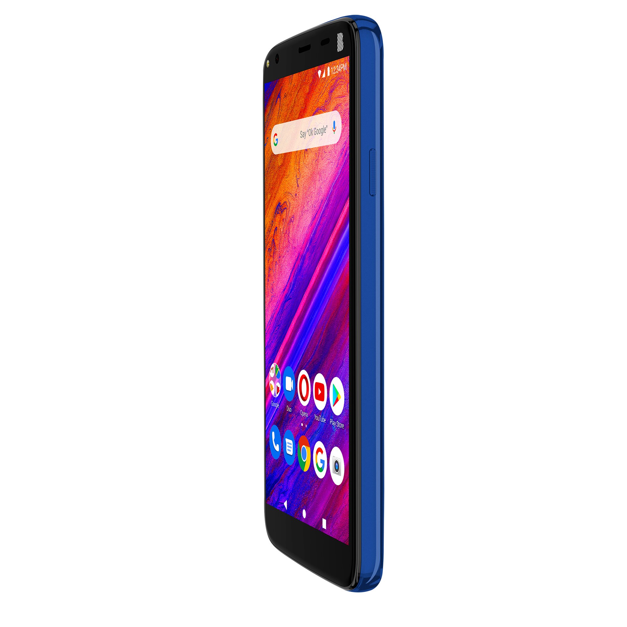Смартфон BLU G5, Dual Sim, 32GB, 2GB RAM, 4G,Metallic Blue. - eMAG.bg