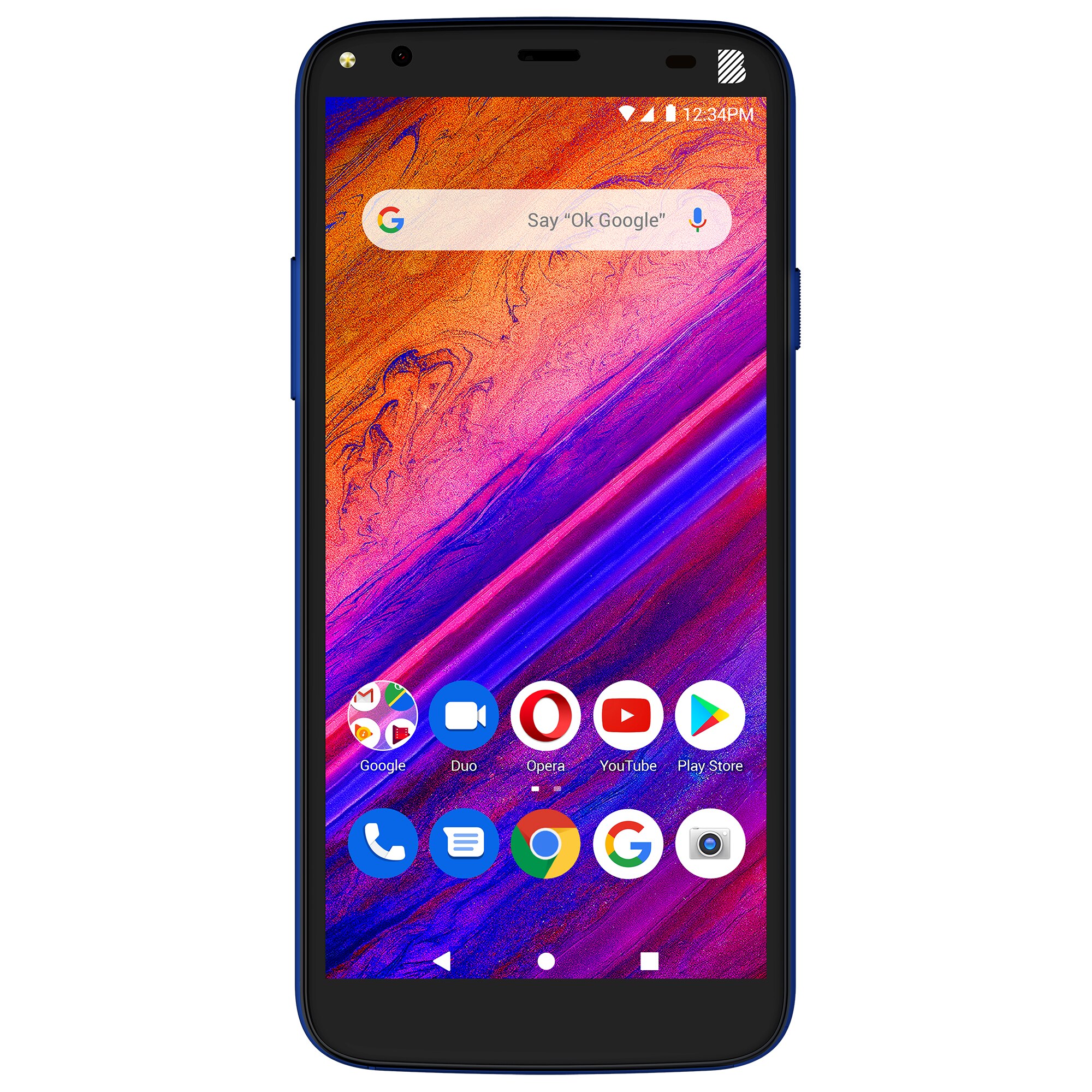 Смартфон BLU G5, Dual Sim, 32GB, 2GB RAM, 4G,Metallic Blue. - eMAG.bg