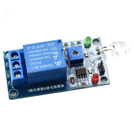 Releu de control cu fotodioda, Arduino, modul de detectare a luminii ...