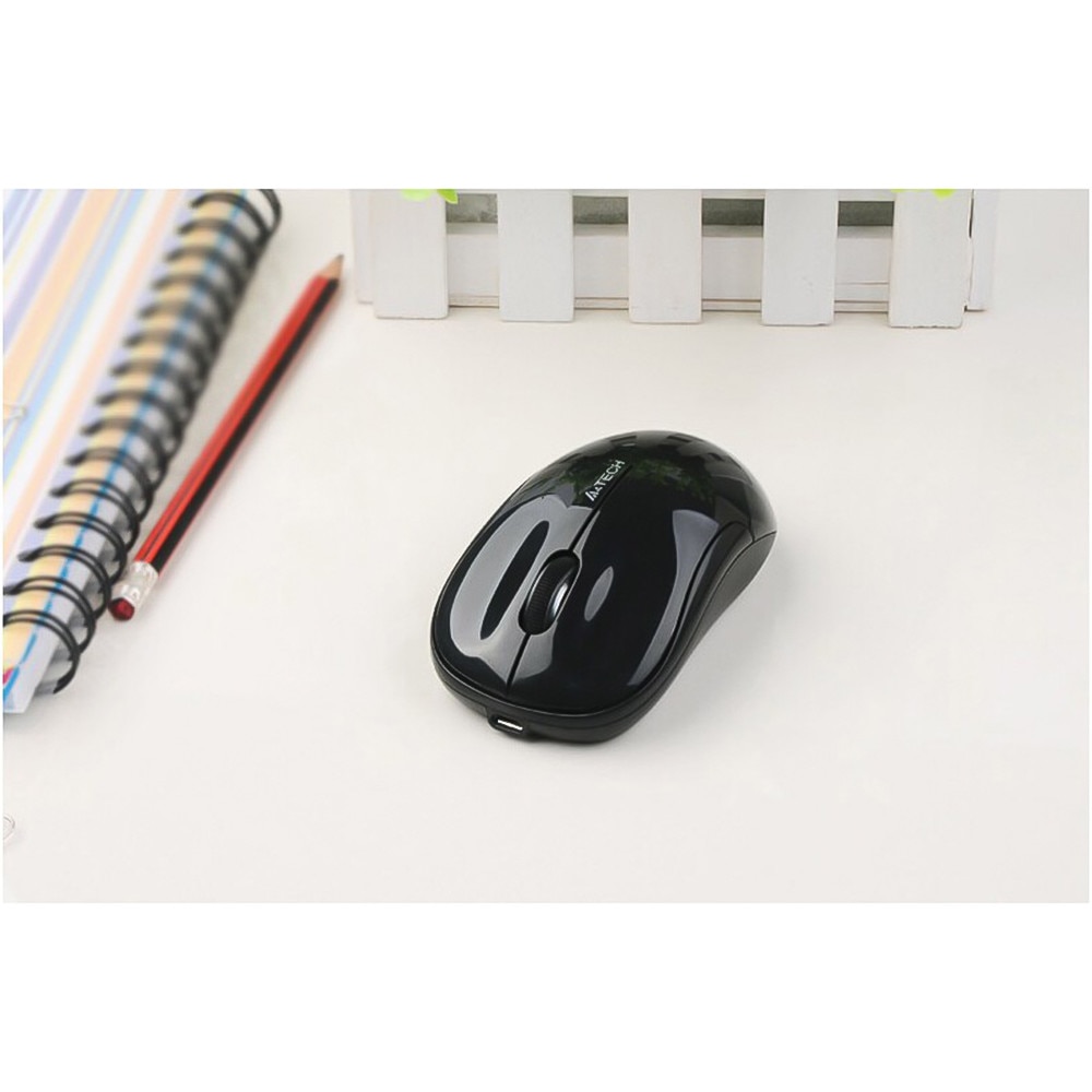 Безжична Мишка A4tech BT-330N USB, Черен - eMAG.bg