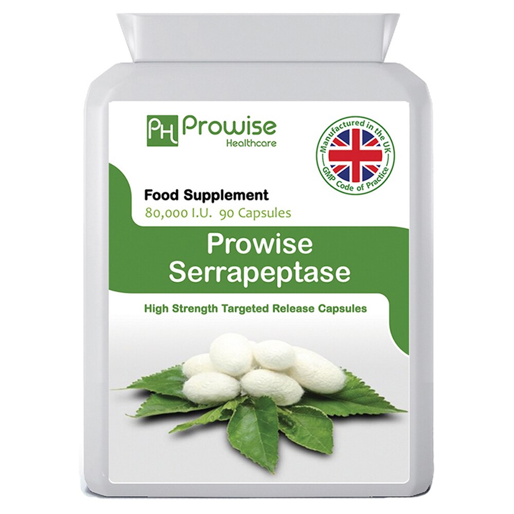 Supliment nutritiv Prowise Healthcare, Serrapeptaza, 90 capsule cu ...
