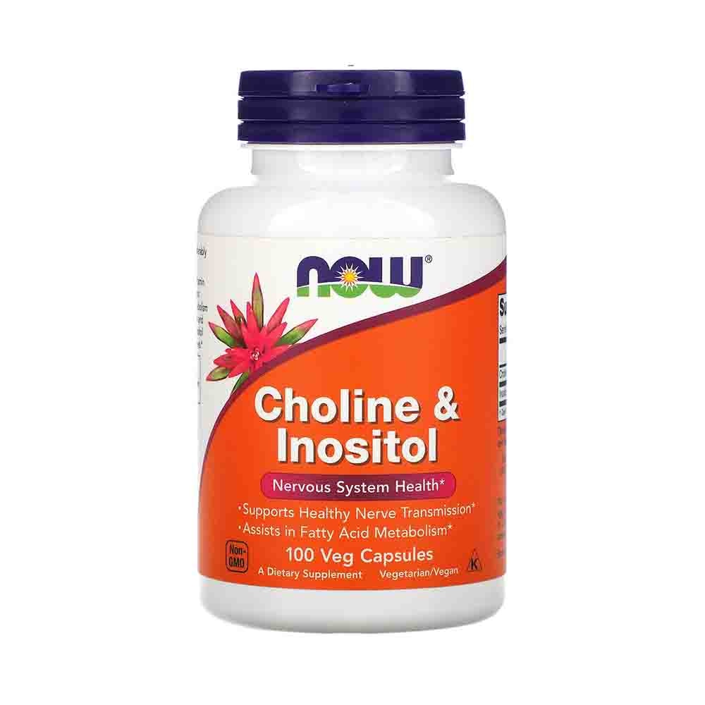 Choline and Inositol, 500mg, Now Foods, 100 capsule - eMAG.ro