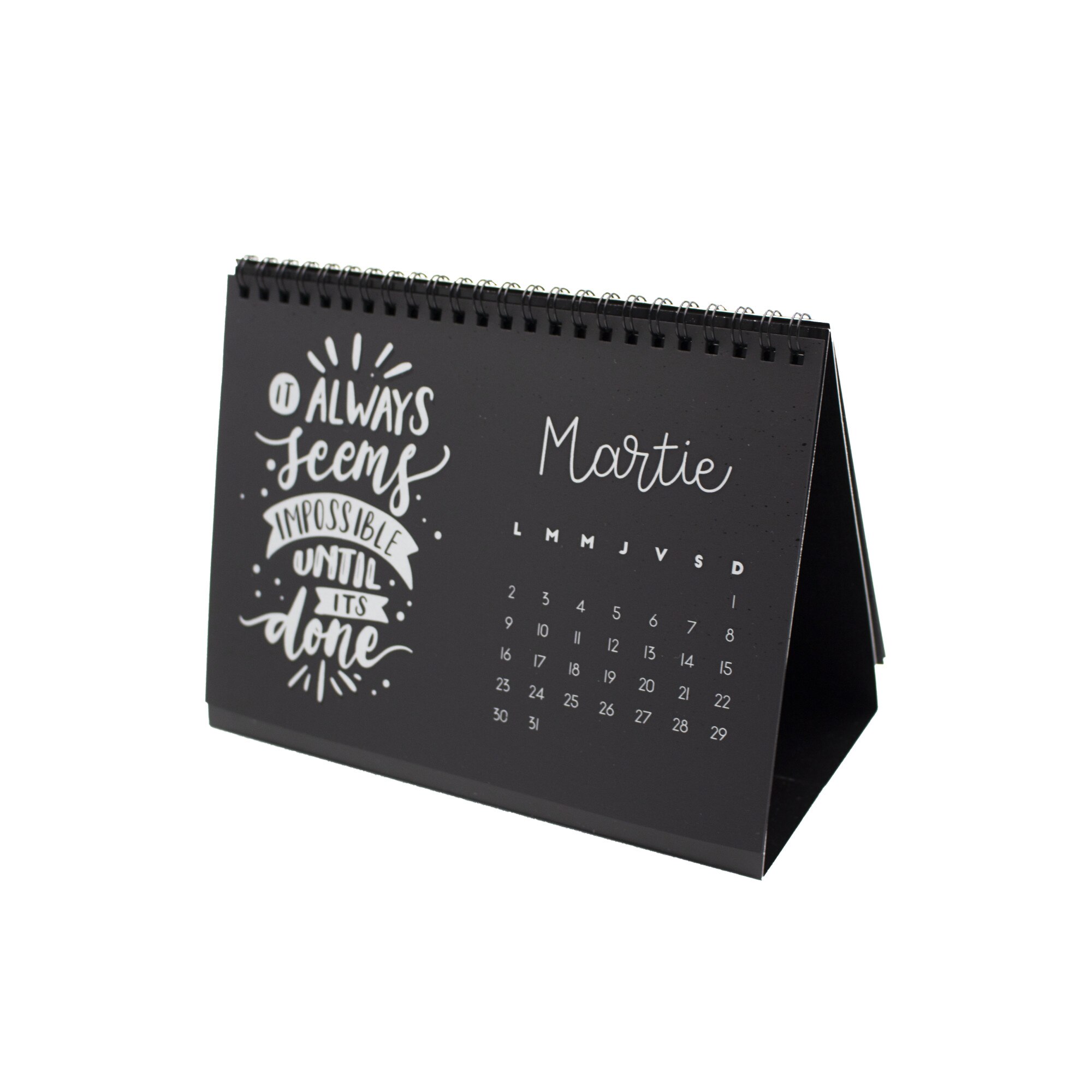 Calendar Motivational Argintiu A5 - eMAG.ro