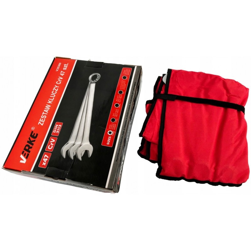 Комплект комбинирани ключове Torx 47 елемента 6-32мм VERKE V35360 - eMAG.bg