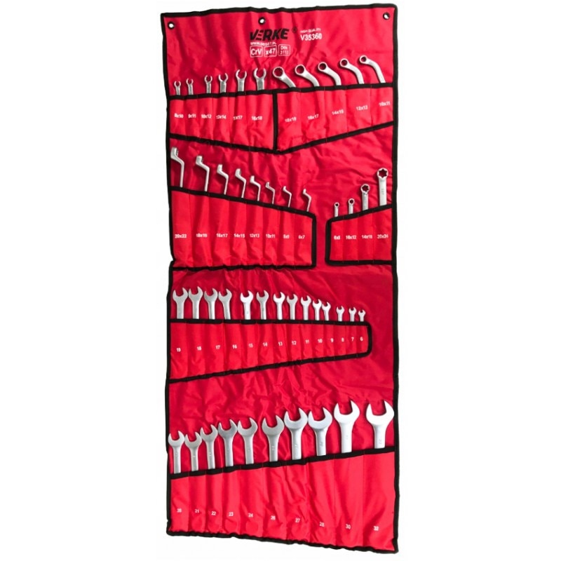 Комплект комбинирани ключове Torx 47 елемента 6-32мм VERKE V35360 - eMAG.bg