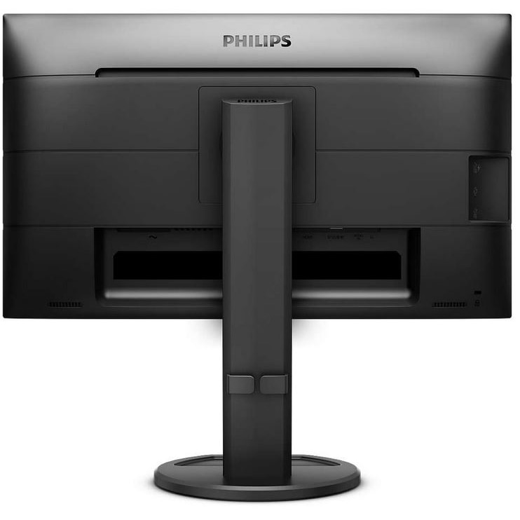 Монитор Philips 23.8", IPS, Full HD, 75Hz, 5ms, Display Port, Черен ...