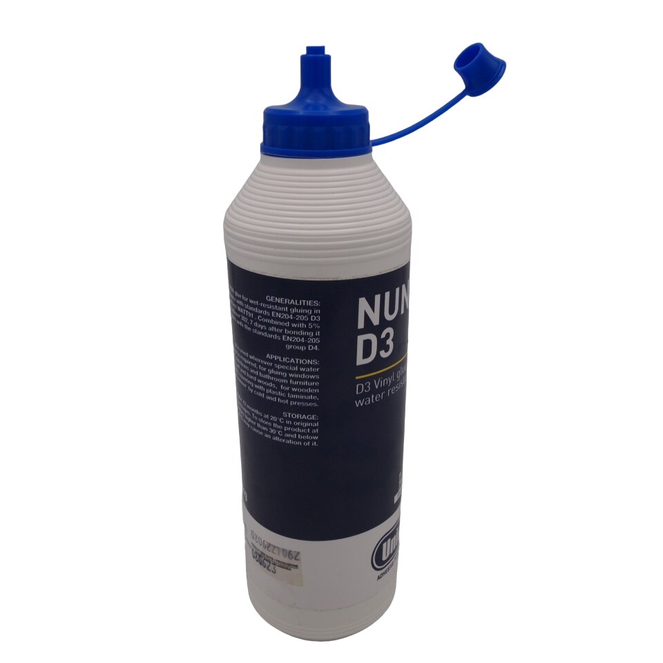 Adeziv D3 rezistent la apa, Unicol, Nunivil D3, tip PVA, recipient de 0,5 kg - eMAG.ro