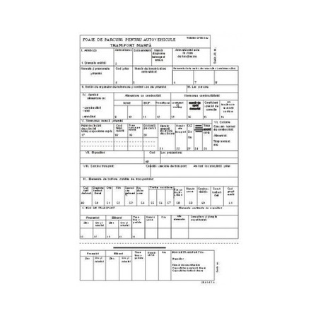 Foaie parcurs marfa EVOffice, A4 FV - eMAG.ro