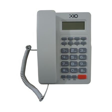 Telefon Cu Fir OHO 8204, functie Flash, Redial, alb - eMAG.ro