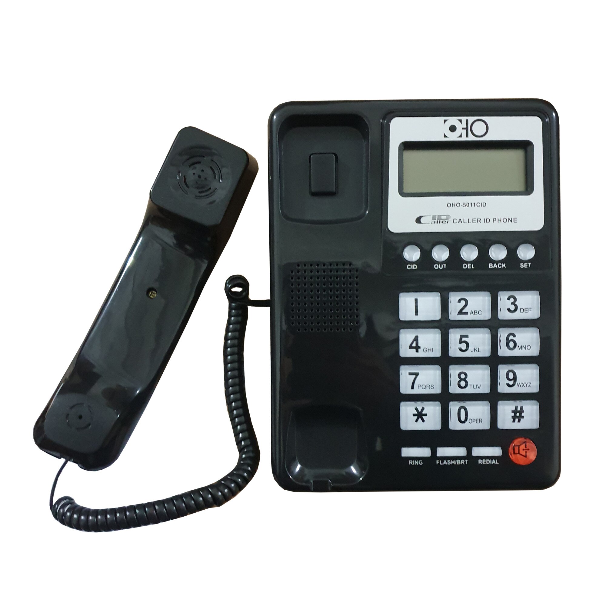 Telefon Cu Fir OHO 8204, functie Flash, Redial, negru - eMAG.ro