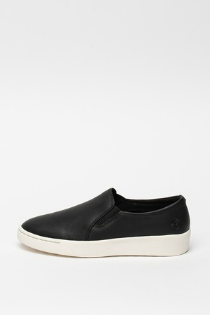 Timberland, Pantofi slip-on de piele Teya, Negru, 7 - eMAG.ro
