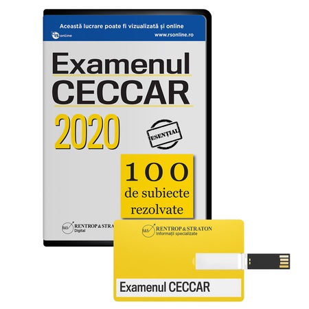 Examenul CECCAR 2020 100 de Subiecte rezolvate - eMAG.ro