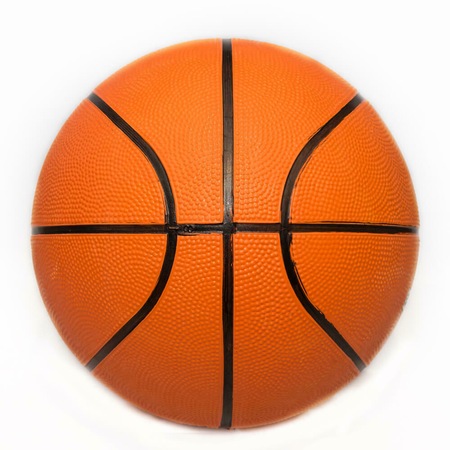 Minge baschet sintetica Highliving, portocaliu-negru, pentru ...