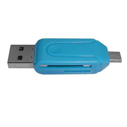 Cititor de carduri Micro SD, SD, pe USB sau micro USB - 102186 - eMAG.ro