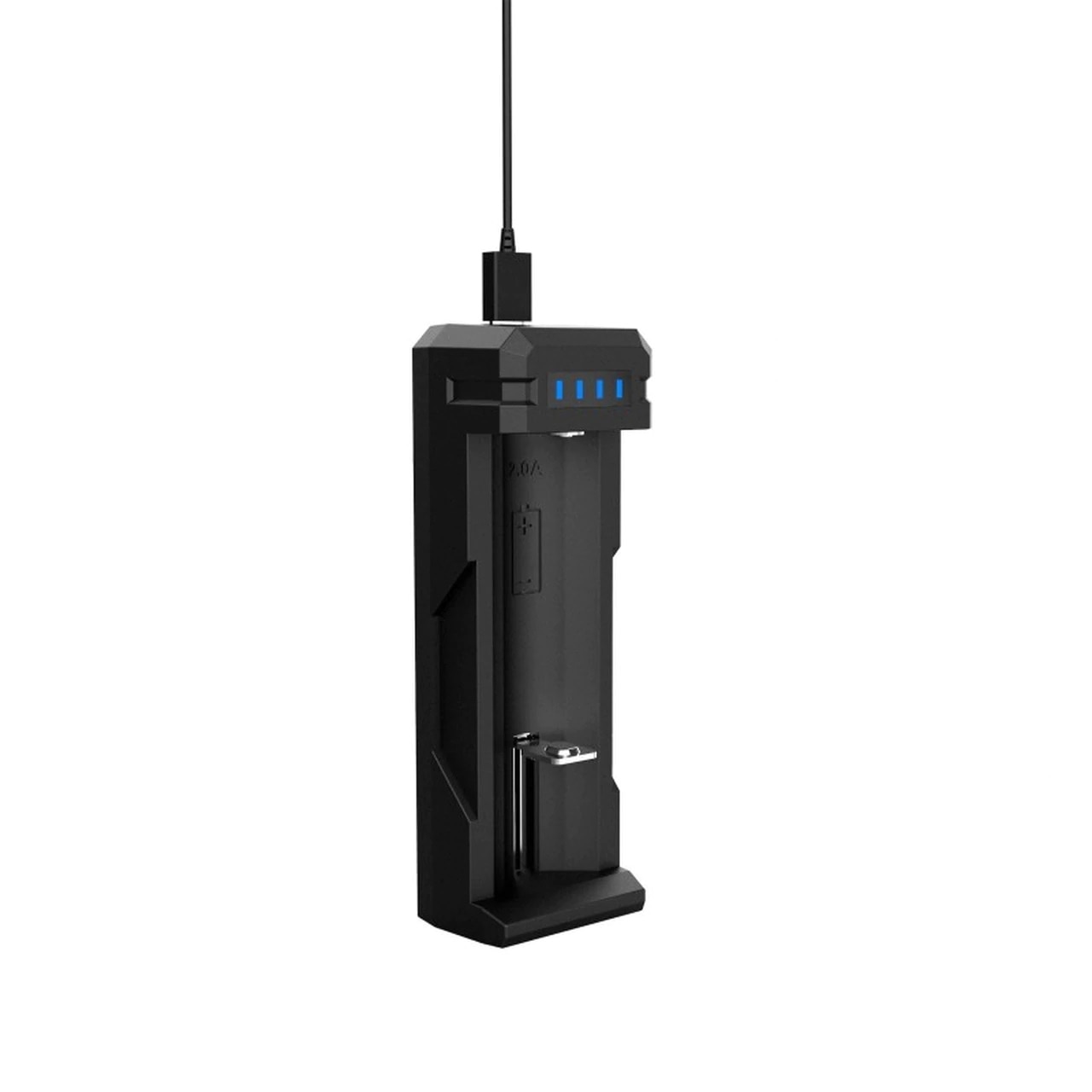 Incarcator pentru acumulatori Xtar SC1, USB, 2000 mAh, 3.7 V, 2A, Negru ...