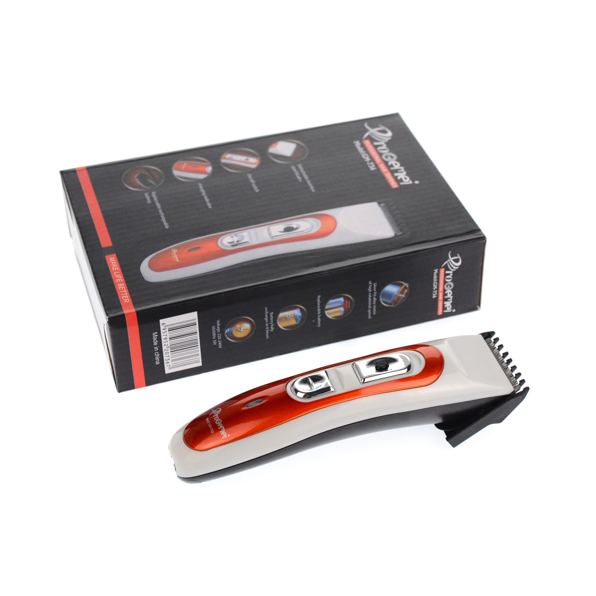 Masina de tuns contur reincarcabila, ProGemei GM736AP - eMAG.ro