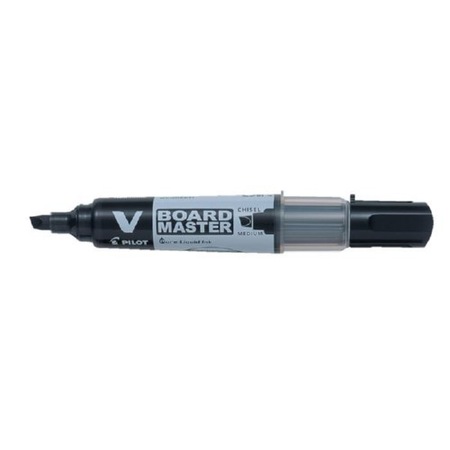 Marker pentru tabla, PILOT, V-Board Master, 2.2-5.2 mm, Negru - eMAG.ro