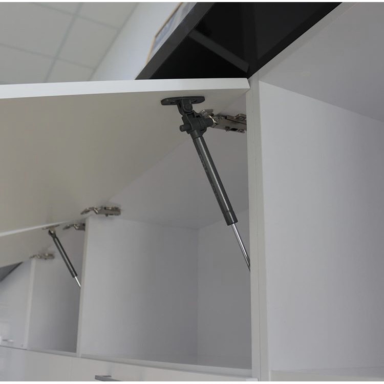 Piston gaz pentru ridicare, cu amortizare la inchidere 100N, Gri ...