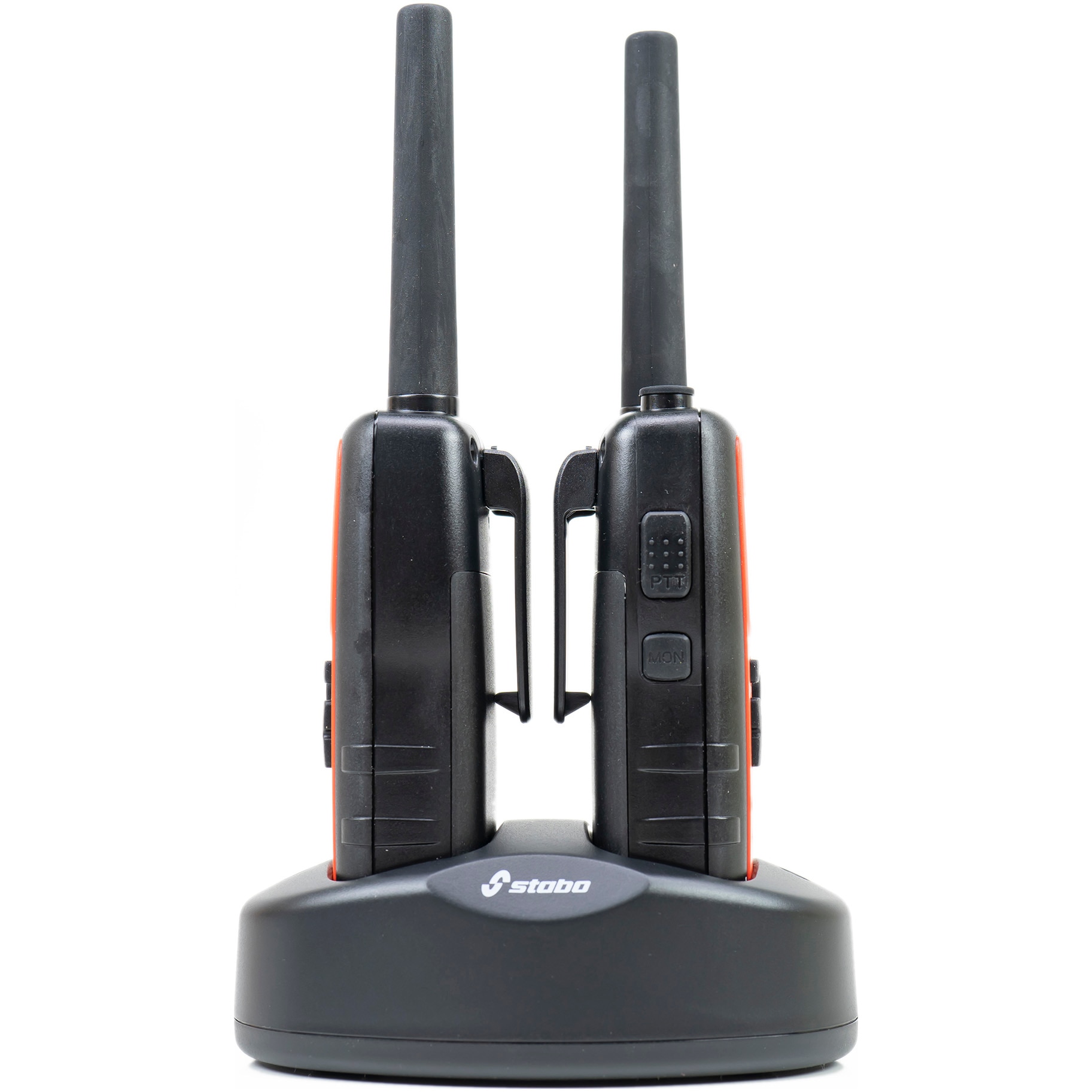 Stabo Freecomm 850 PMR hordozható rádióállomás, 8CH Scan, Dual óra ...