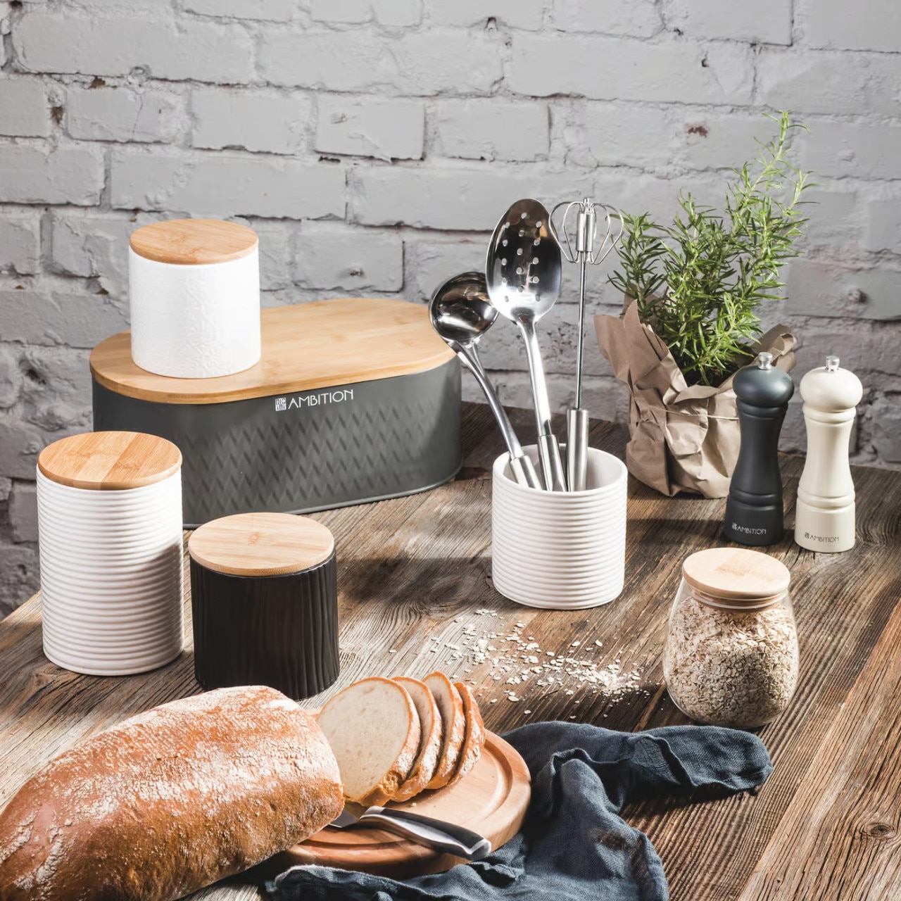 Polonic inox servire supa 31cm, AMBITION Ivy - eMAG.ro