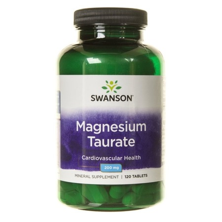 Swanson Magnesium Taurate, Magnézium-taurát tabletta, 120 db - eMAG.hu