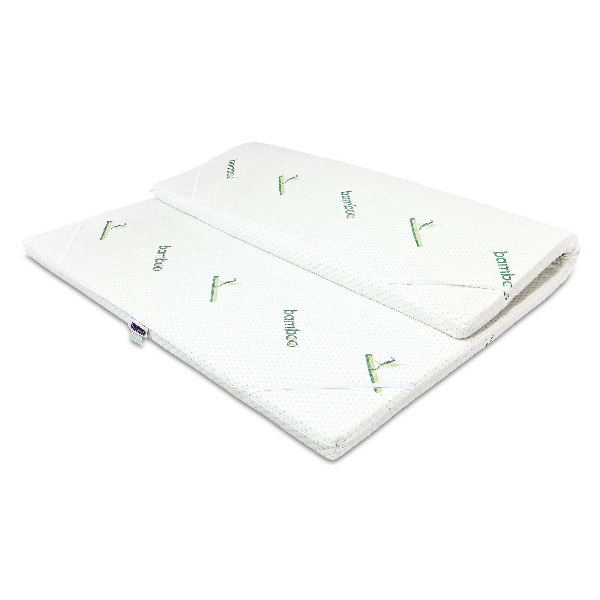 Topper Memory 3+3cm, 120x200, Husa Bio Bamboo Detasabila, Amo Dormire ...