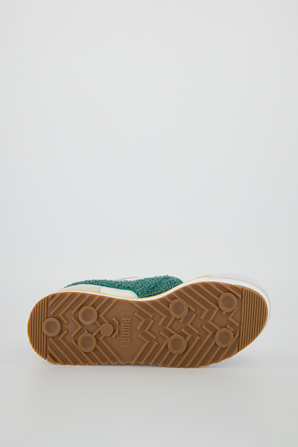 Puma, Pantofi sport cu platforma Roma Amor Heritage, Alb/Gri deschis ...