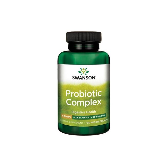 Suplimente Alimentar, Swanson, Probiotic Complex 4.2 Billion CFU, 120 ...