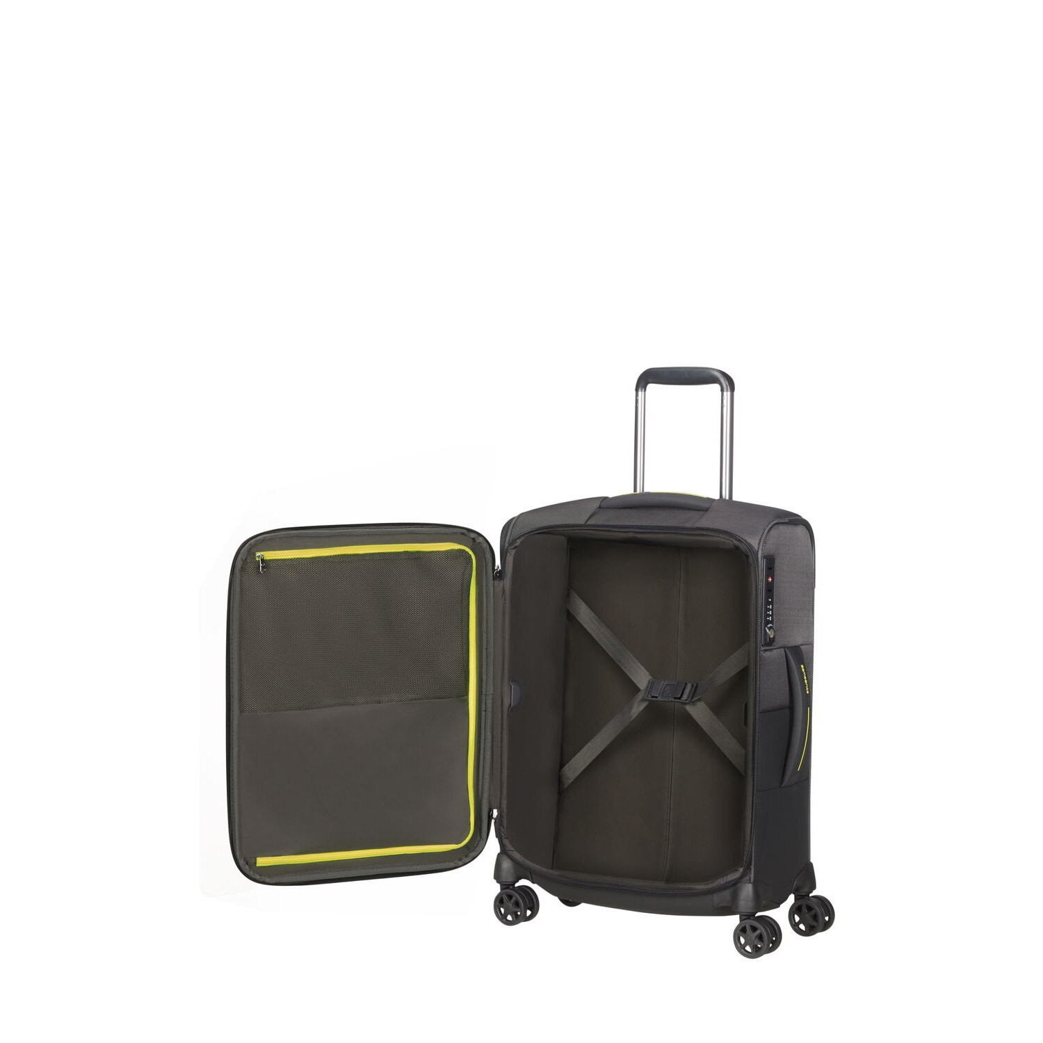 Troler spinner 55cm grafit, Samsonite, rythum - eMAG.ro