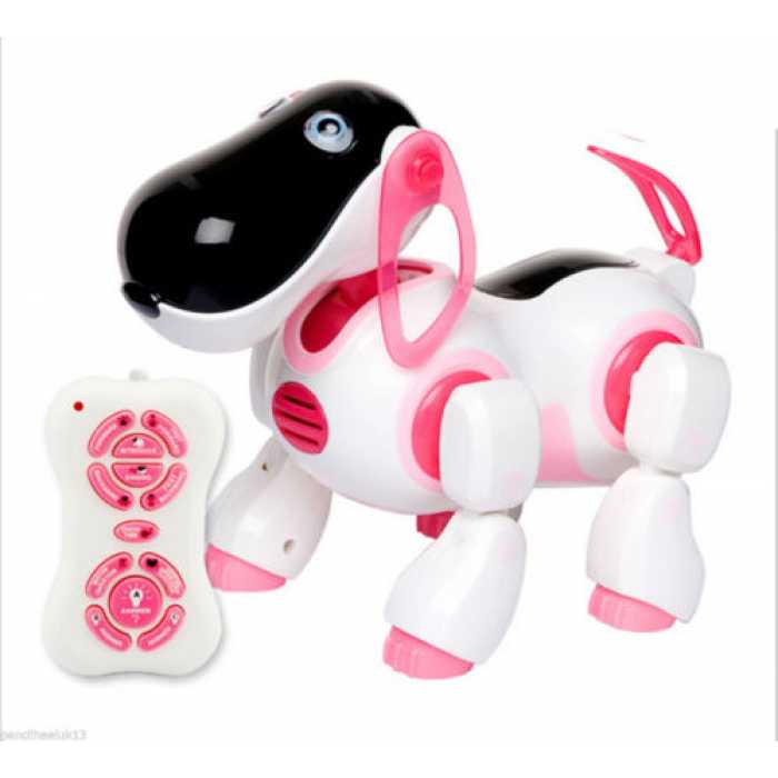 Robot de jucarie cu radiocomanda, Catel inteligent, canta, danseaza ...