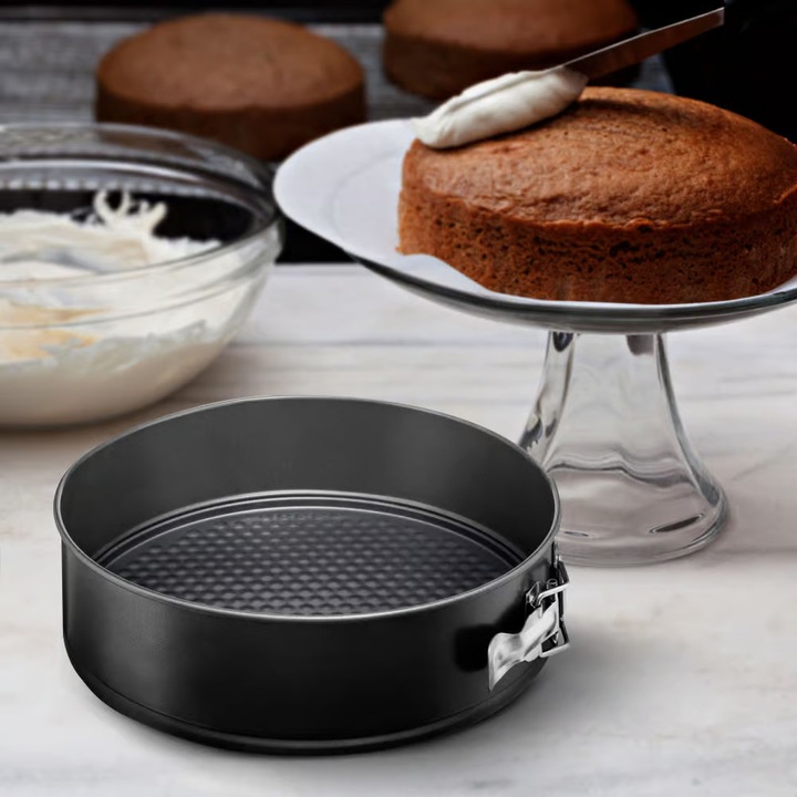 Forma tort 20cm, baza detasabila, invelis ILAG Basic, otel, Ambition ...