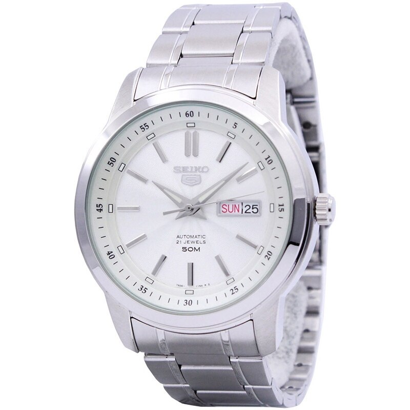 Ceas barbatesc Seiko 5 XSNKM83K1 Automatic Argintiu - eMAG.ro