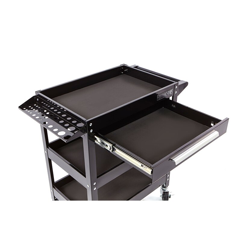 Carucior scule cu raft, HBM, Negru, 800 x 410 x 79 5 mm - eMAG.ro