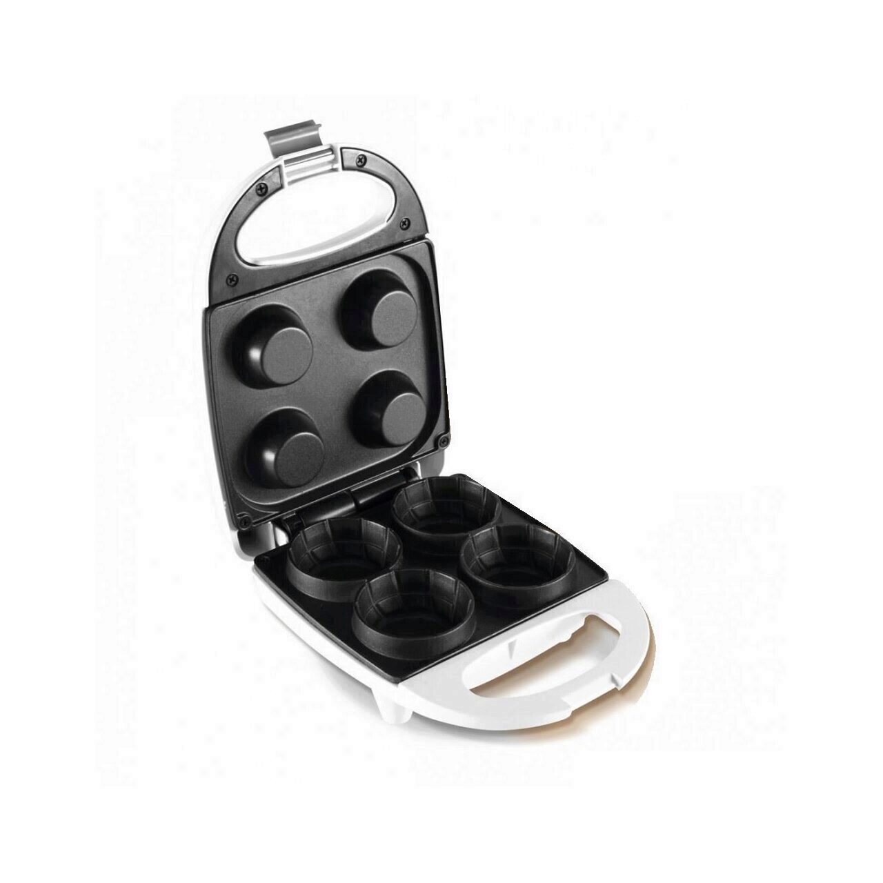 Aparat pentru preparat waffe tip pahar Home HG GK 04 putere 520W Alb ...