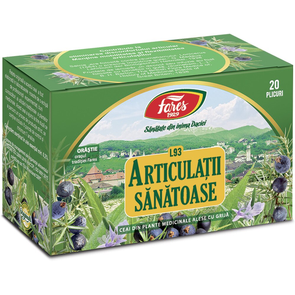 Articulatii sanatoase, 20 pliculete - eMAG.ro