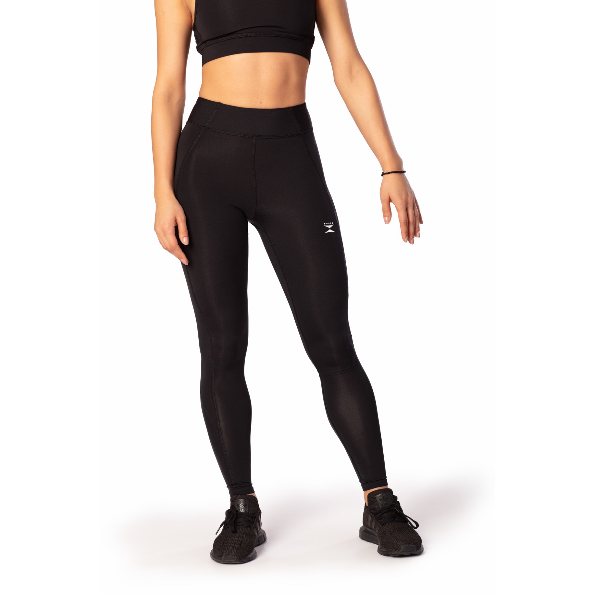 Colanti talie inalta THE WOMEN'S LOCKER Athlete, Compresivi, Negru, XS ...